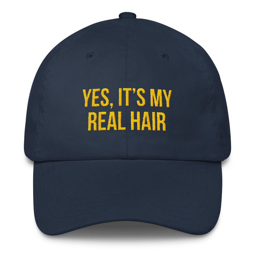 Yes, It's My Real Hair - Classic Hat – My Pride Apparel